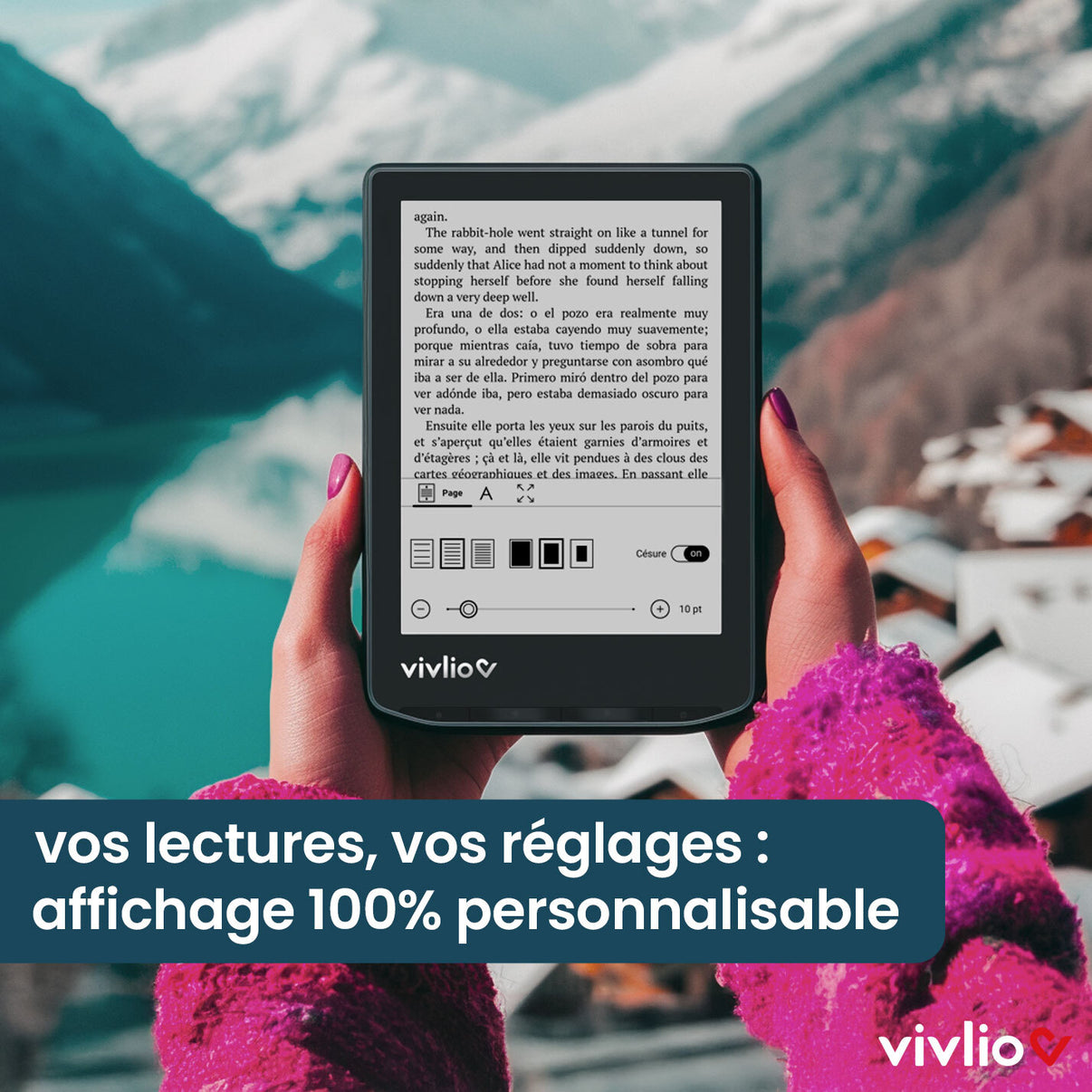 Liseuse Vivlio Light HD Color