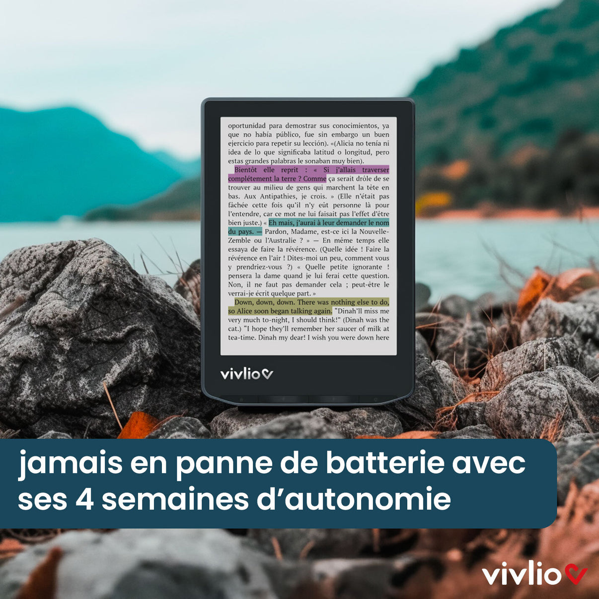 Liseuse Vivlio Light HD Color